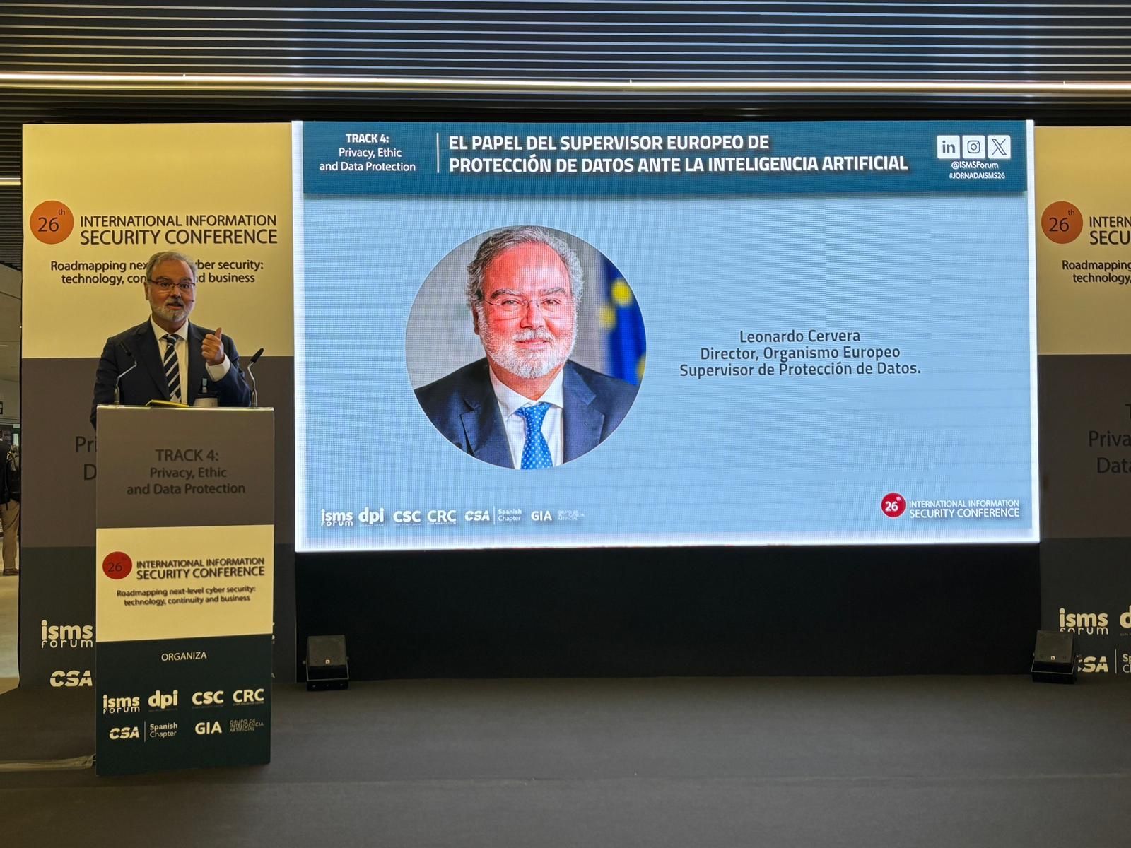 ISMSM Forum, Speech by Leonardo Cervera-Navas | European Data ...